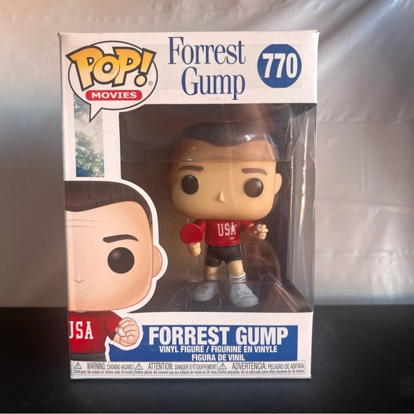 Funko | Art | Funko Pop Forrest Gump In Red And Black | Poshmark